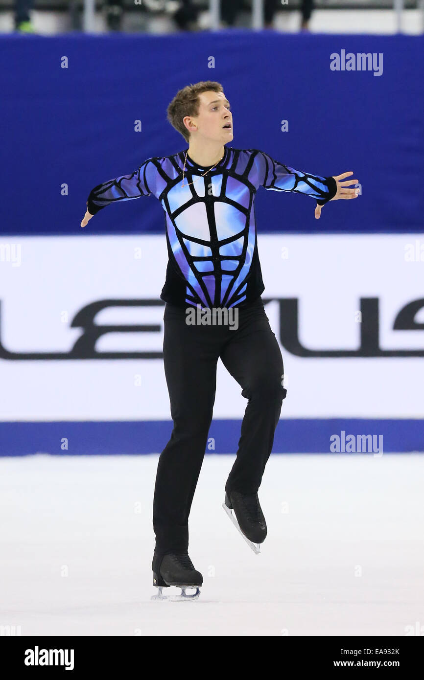 Shanghai, China. 8th Nov, 2014. Maxim Kovtun (RUS) Figure Skating : ISU ...