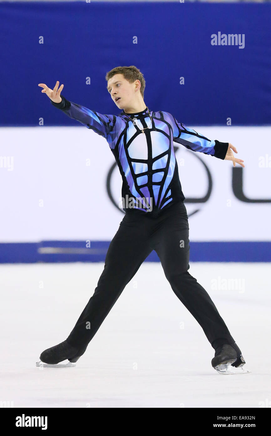 Shanghai, China. 8th Nov, 2014. Maxim Kovtun (RUS) Figure Skating : ISU ...
