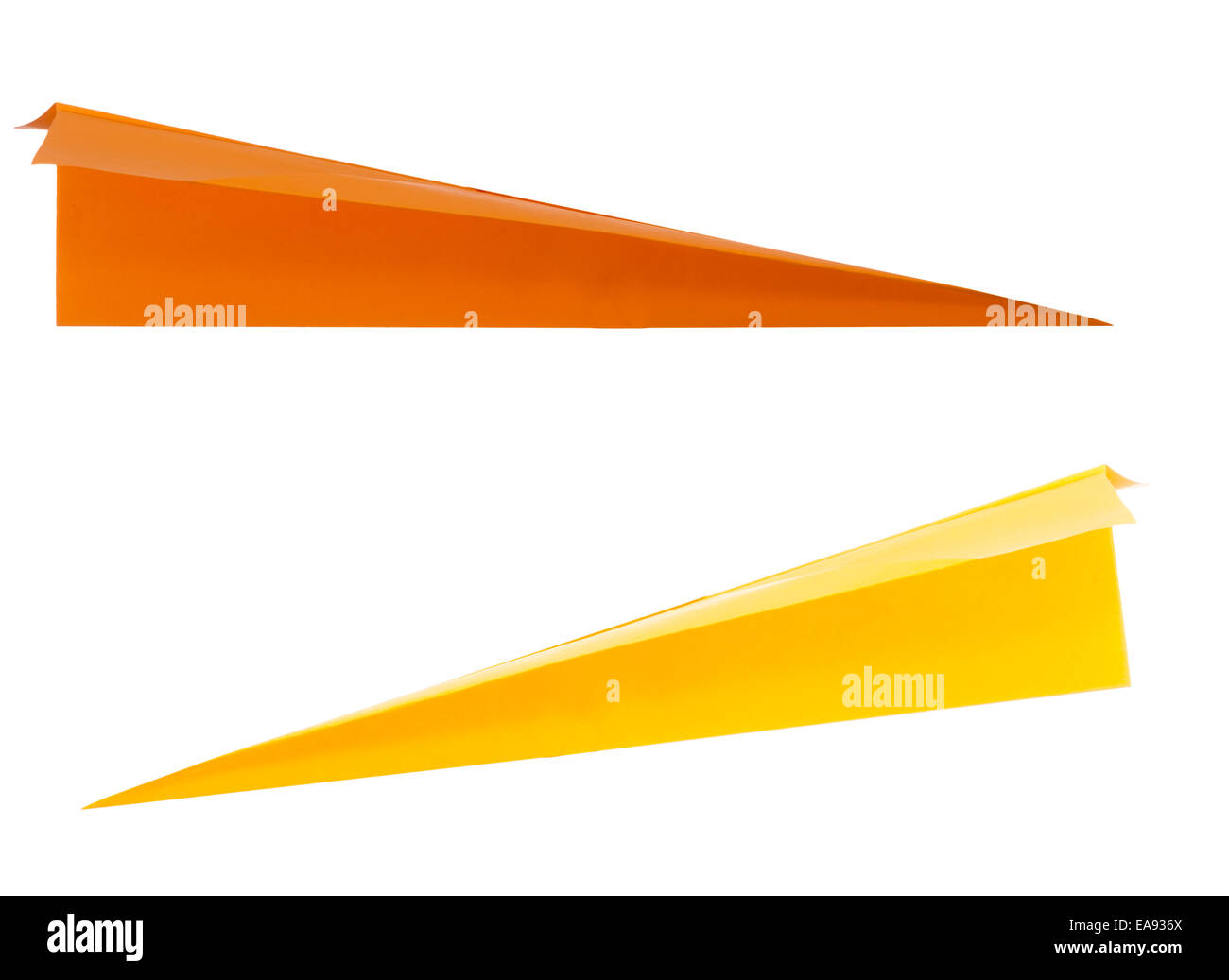 Orange yellow paper Cut Out Stock Images & Pictures - Alamy