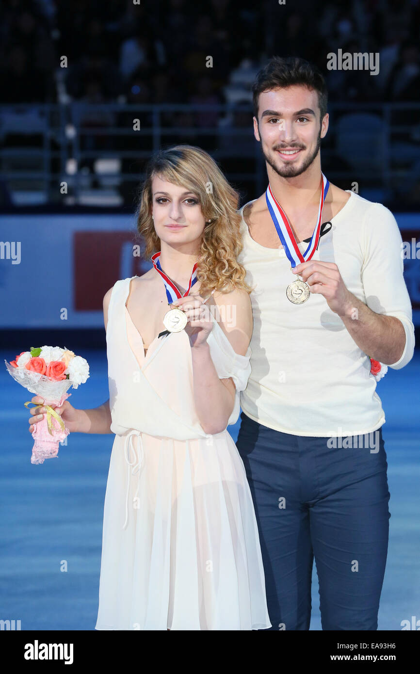 Shanghai, China. 8th Nov, 2014. Gabriella Papadakis & Guillaume Cizeron ...