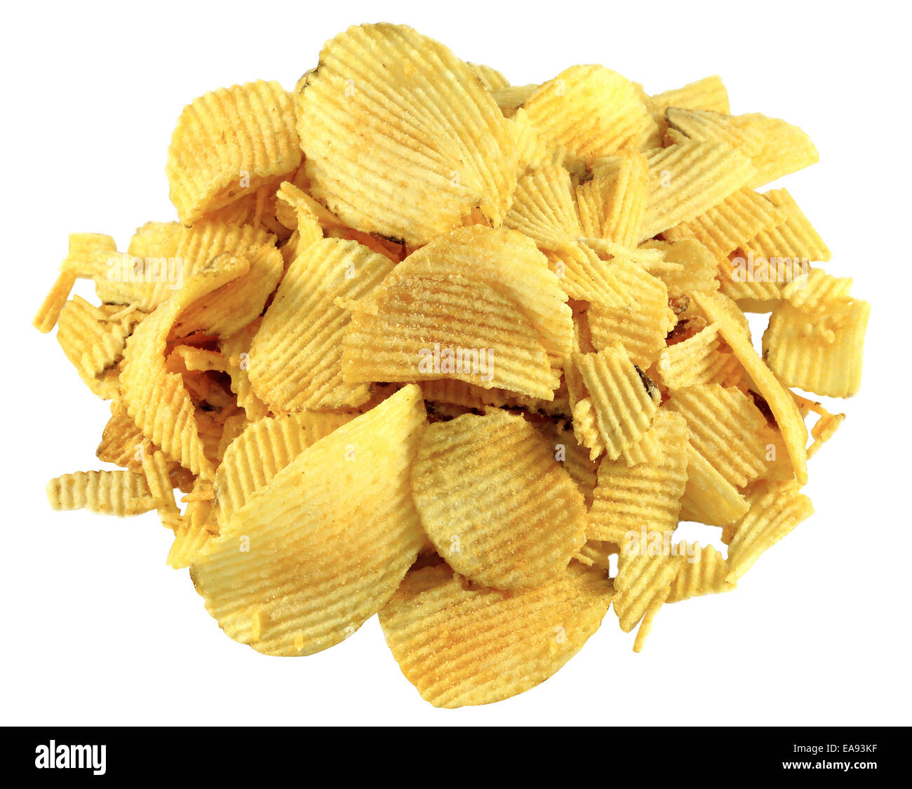 Wavy chips Cut Out Stock Images & Pictures - Alamy