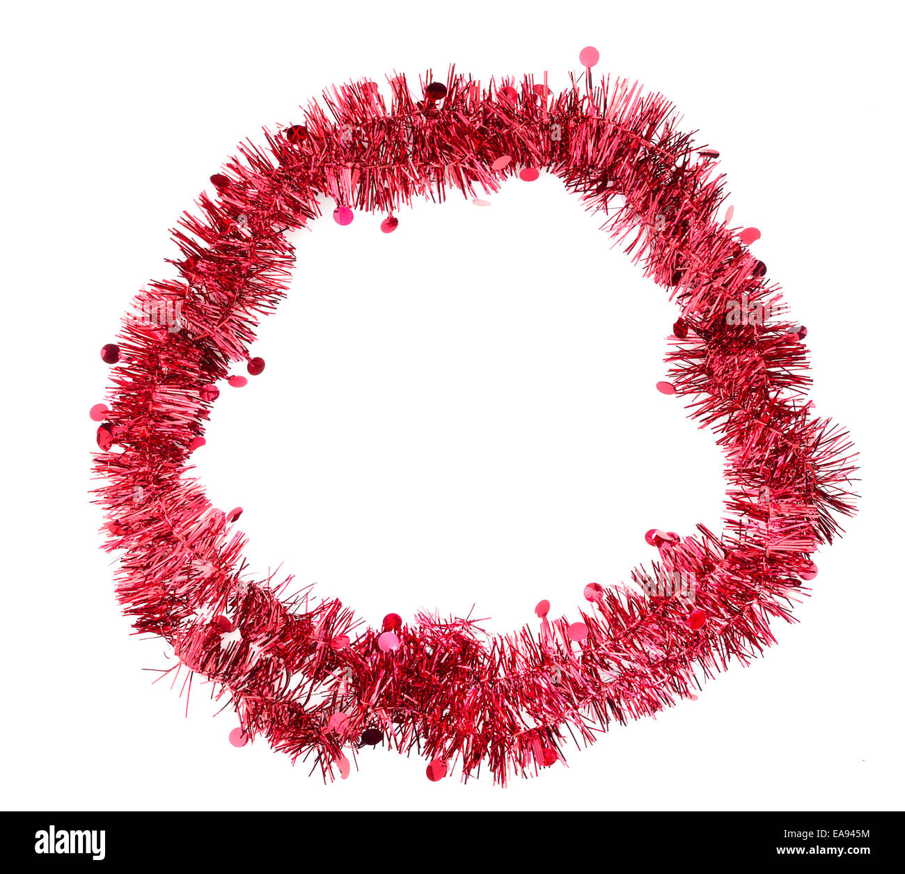 Tinsel border frame hi-res stock photography and images - Alamy