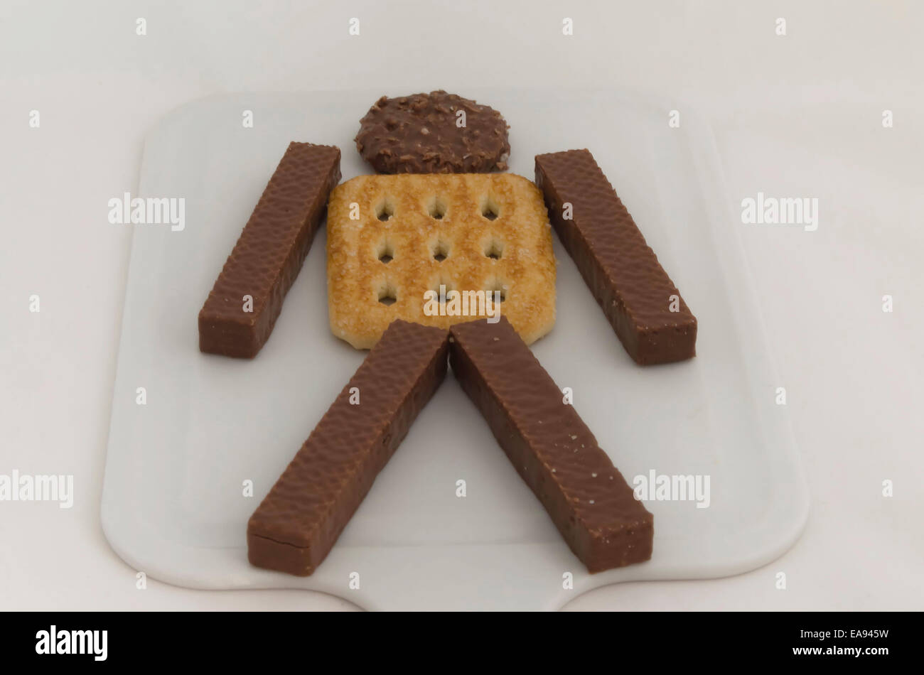 Appetizing cookies and buscuits on a plate Stock Photo - Alamy