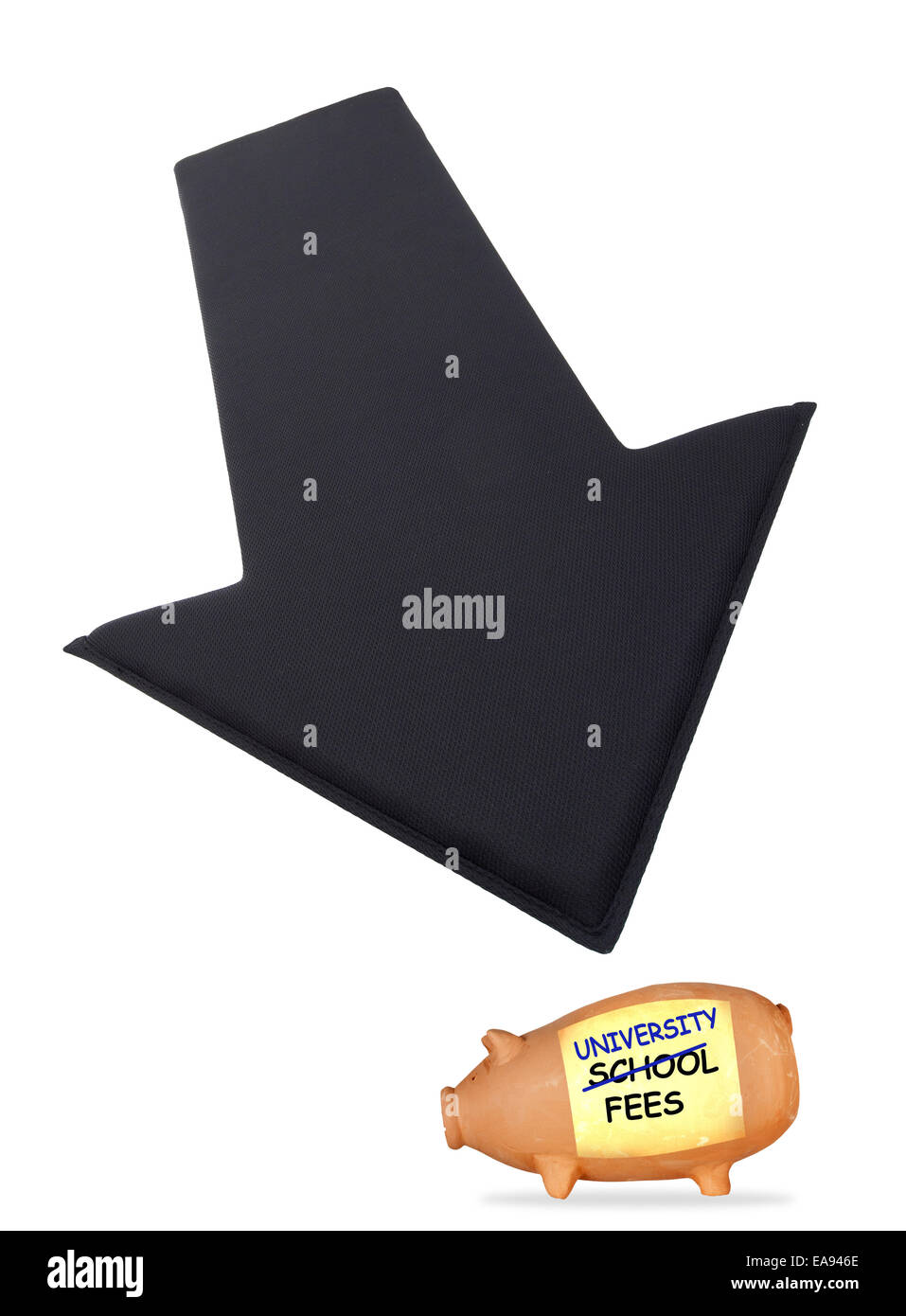 Saving money education Cut Out Stock Images & Pictures - Alamy