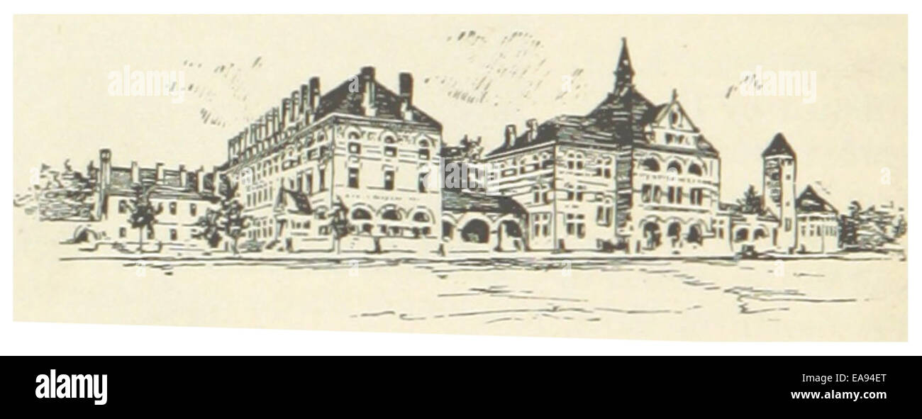 A 1891 map showing East Lake and Howard College in Alabama. The map ...