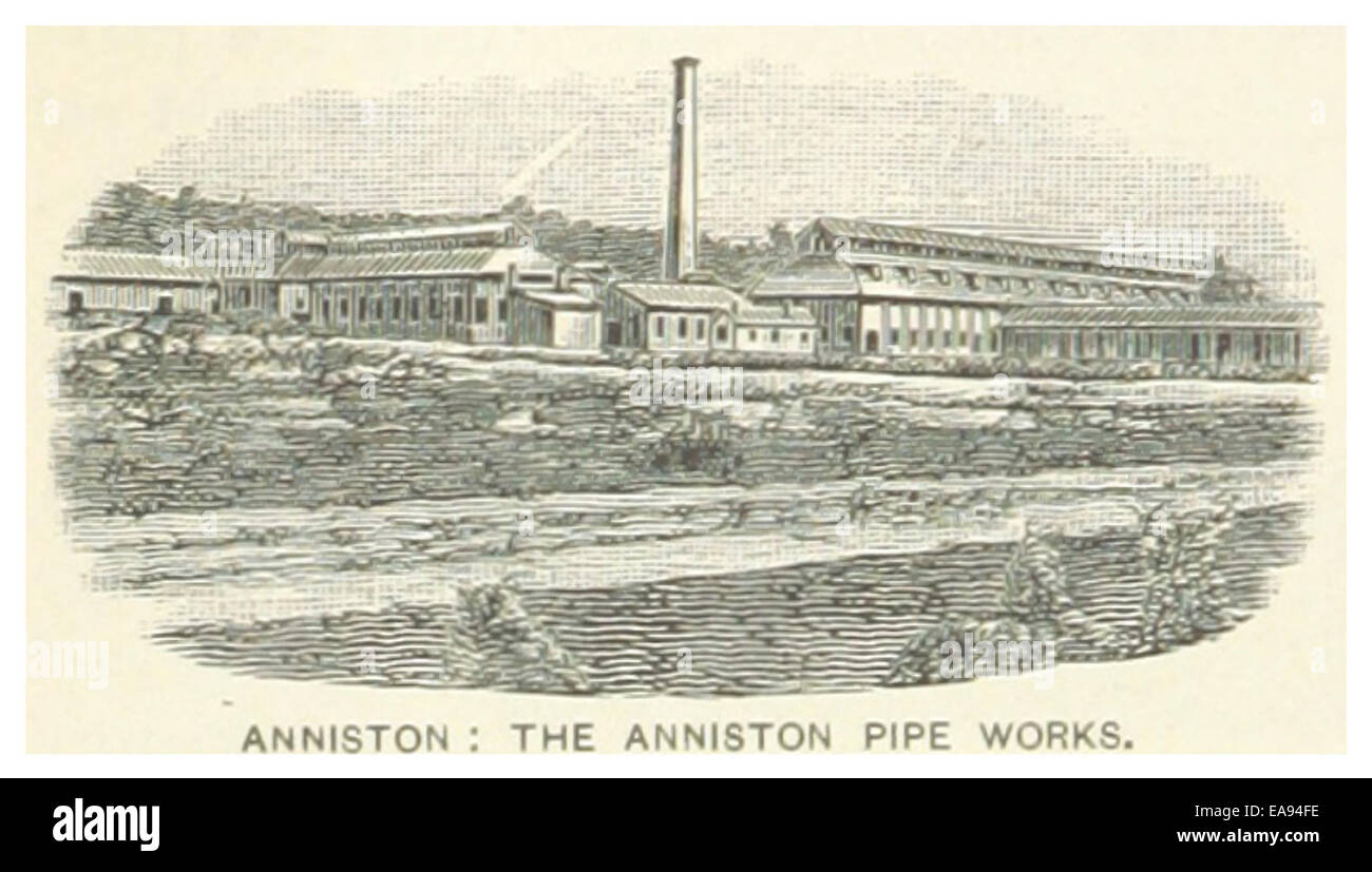 An 1891 photograph from the US-AL collection, showing the Anniston Pipe ...