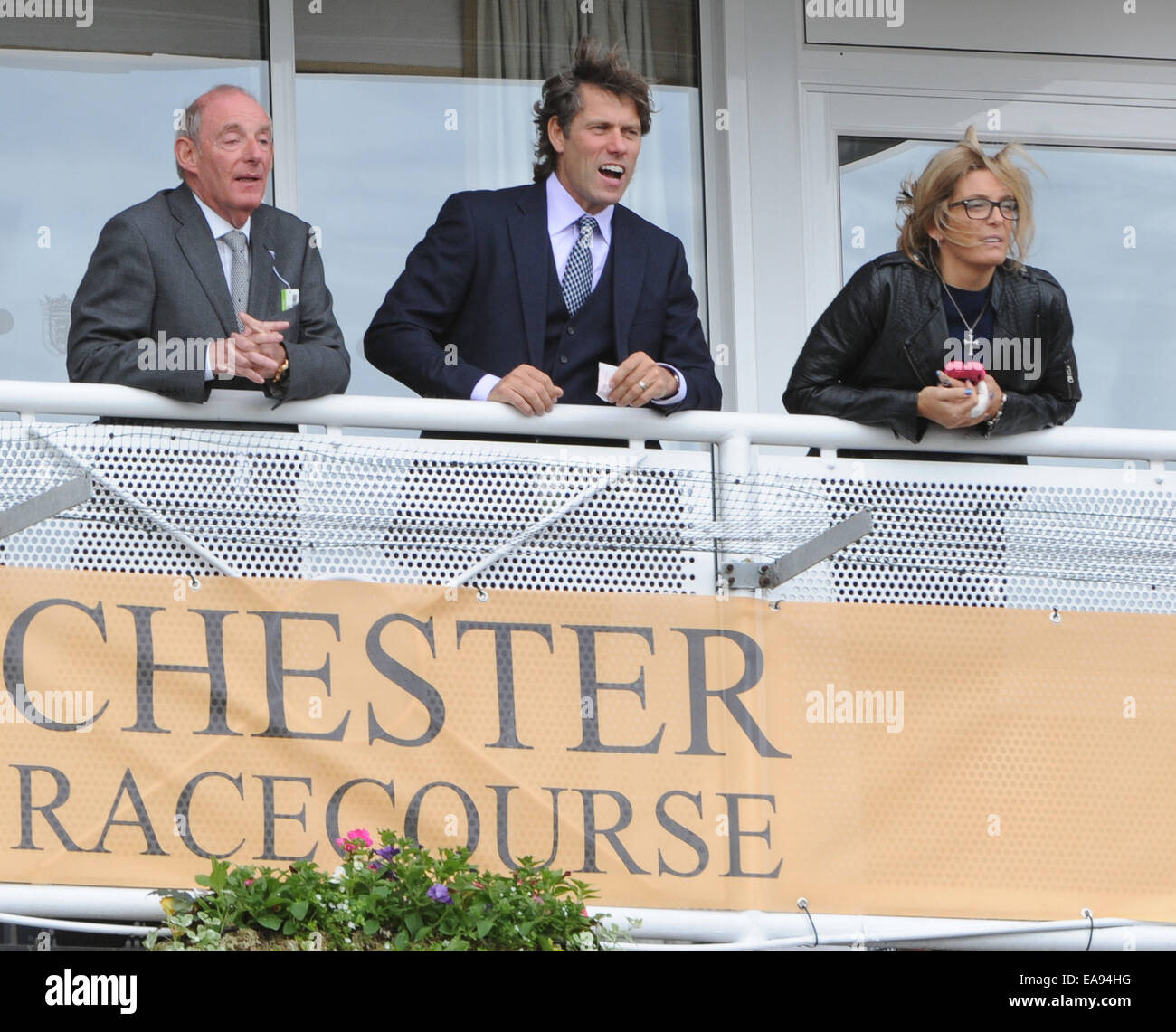 The May Festival at Chester Racecourse Featuring: John Bishop,Melanie ...