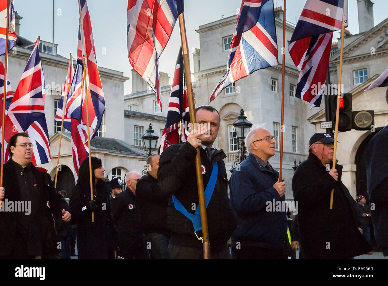 National front march remembrance sunday hi-res stock photography and ...