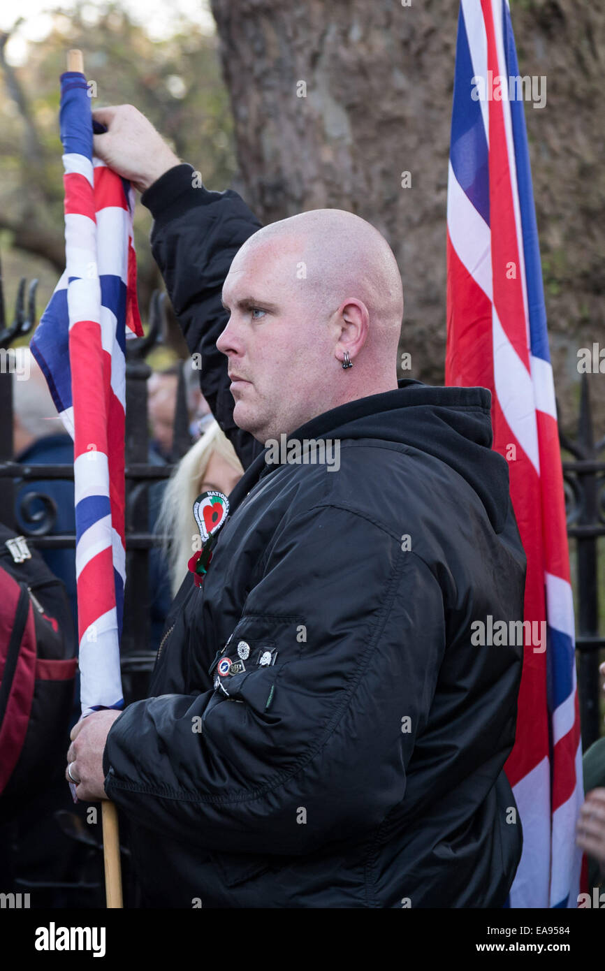National front march remembrance sunday hi-res stock photography and ...