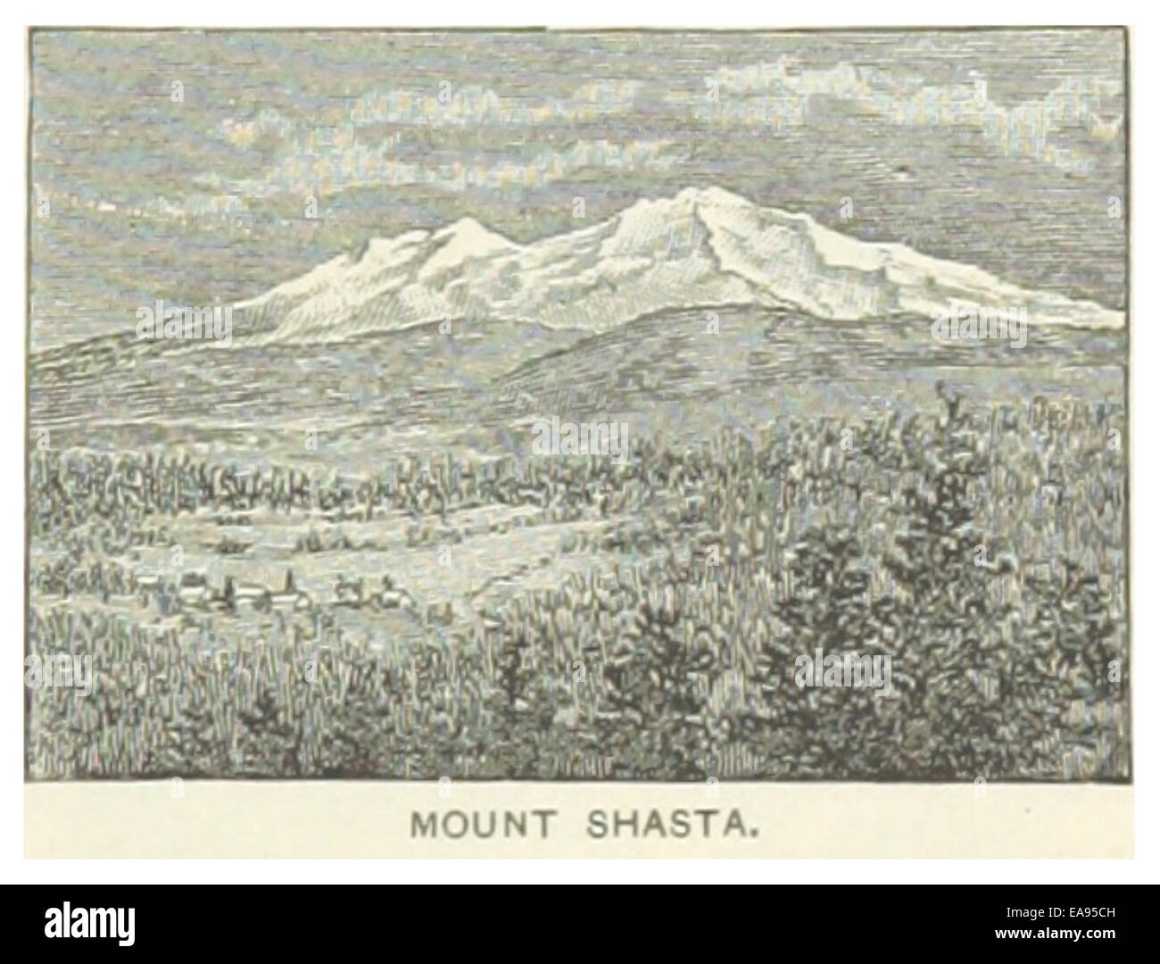 Shasta map hi-res stock photography and images - Alamy