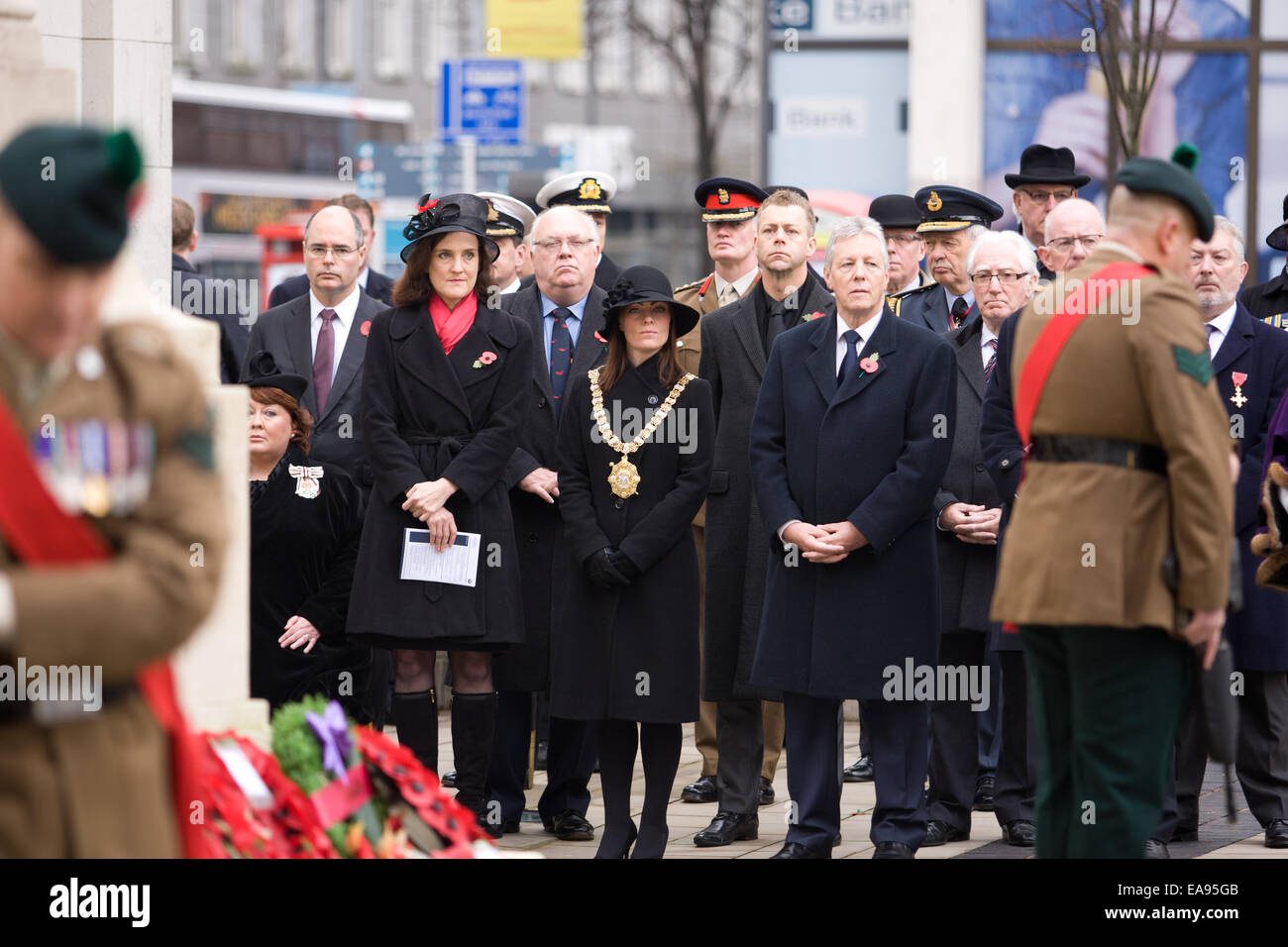 Belfast, Ireland. 9th November 2014. SOS for Norther Ireland Theresa ...