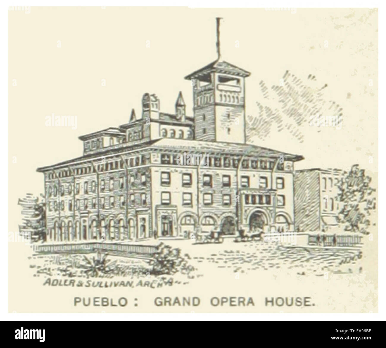 Pueblo map Cut Out Stock Images & Pictures - Alamy