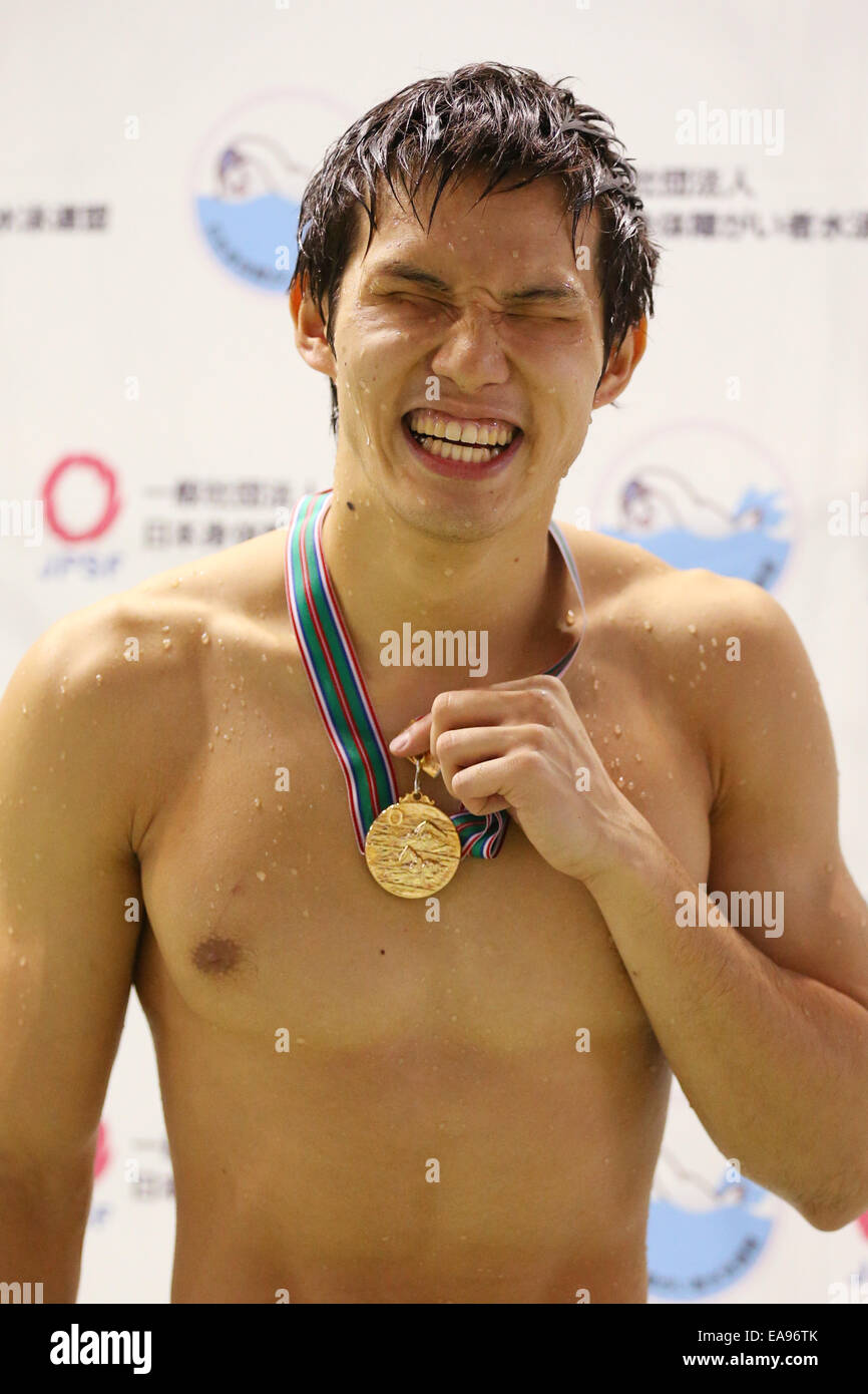 Tokyo, Japan. 9th Nov, 2014. Keiichi Kimura Swimming : The 31st Japan physical disabilities ...