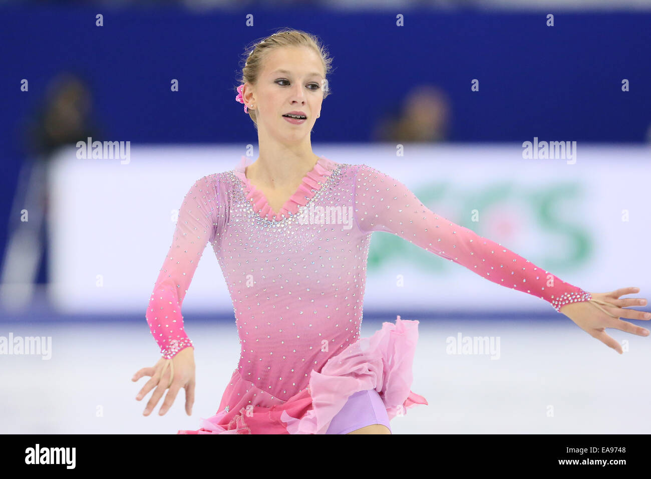 Polina Edmunds (USA), NOVEMBER 8, 2014 - Figure Skating : ISU Grand ...