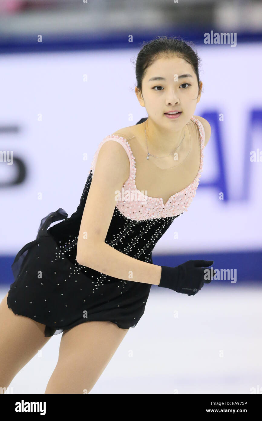 Shanghai, China. 8th Nov, 2014. Zijun Li (CHN) Figure Skating : ISU ...