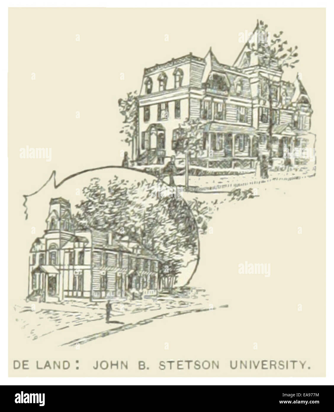 Page 175 of the 1891 map shows the location of John B. Stetson ...