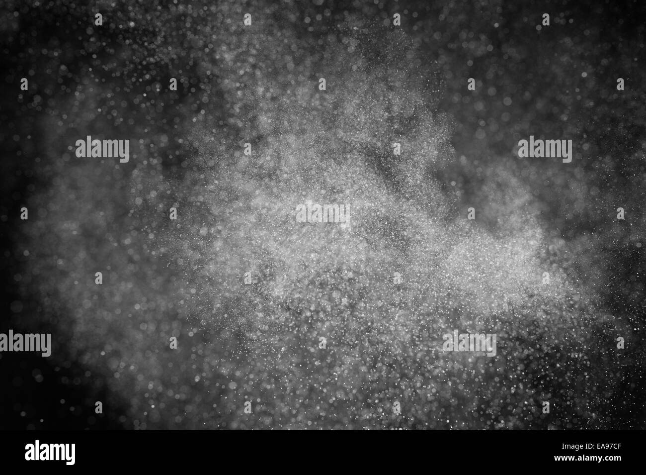 Abstract white powder explosion Stock Photo - Alamy