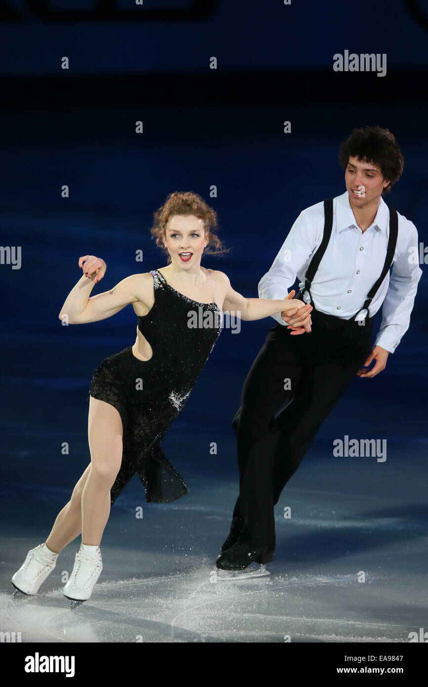 Shanghai, China. 9th Nov, 2014. Alexandra Paul & Mitchell Islam (CAN ...