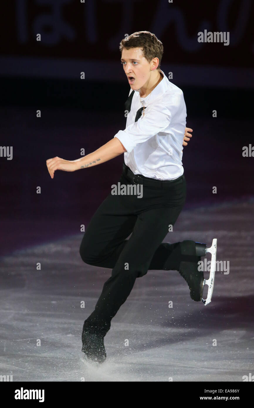 Shanghai, China. 9th Nov, 2014. Maxim Kovtun (RUS) Figure Skating : ISU ...