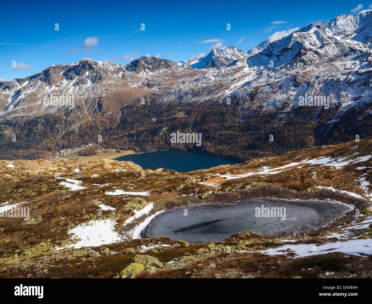 Swiss Alps, Engadine Saint Moritz, Switzerland Stock Photo - Alamy