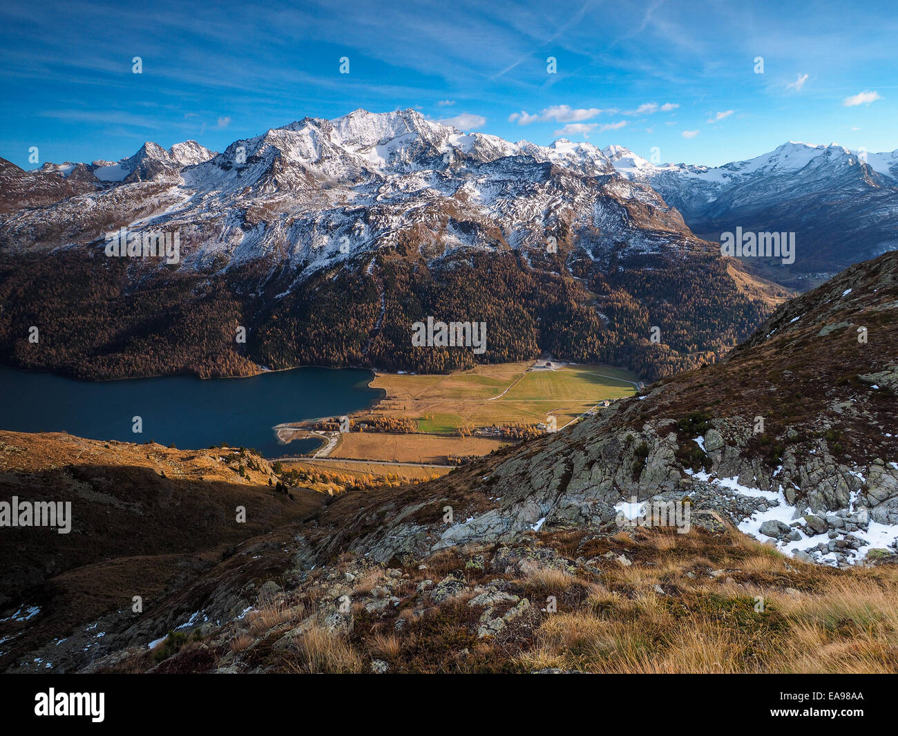 Swiss Alps, Engadine Saint Moritz, Switzerland Stock Photo - Alamy