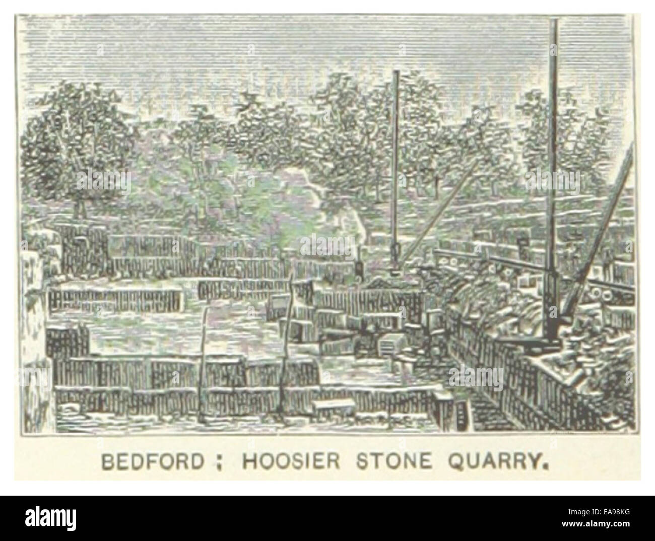 Bedford stone hi-res stock photography and images - Alamy