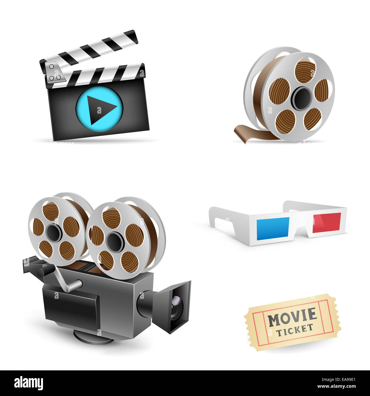 Cinema set hi-res stock photography and images - Alamy