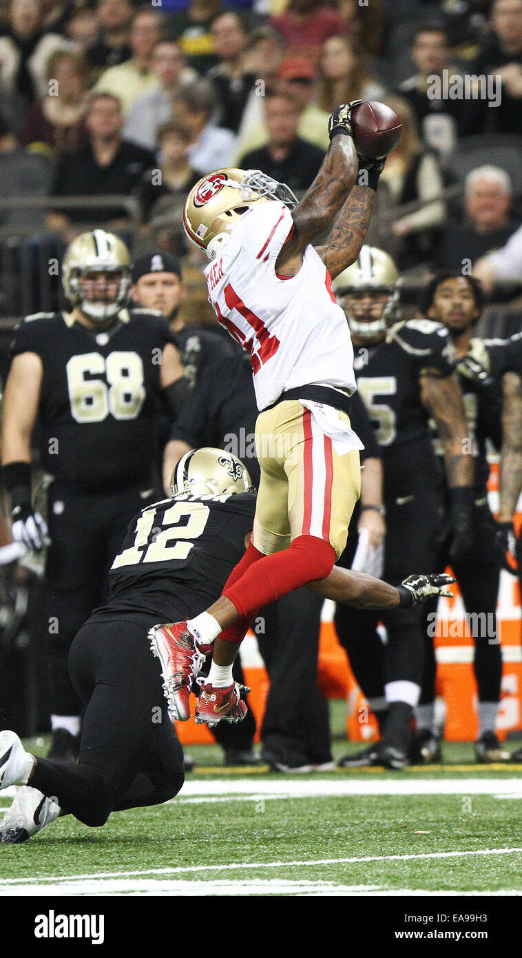 New Orleans, Louisiana, USA. 9th Nov, 2014. San Francisco 49er's safety ...