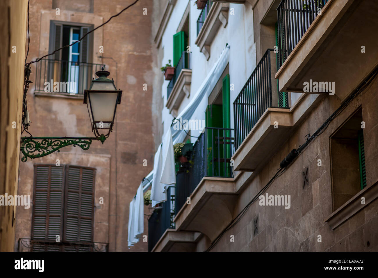 Palma de Mallorca,street,architecture Stock Photo - Alamy