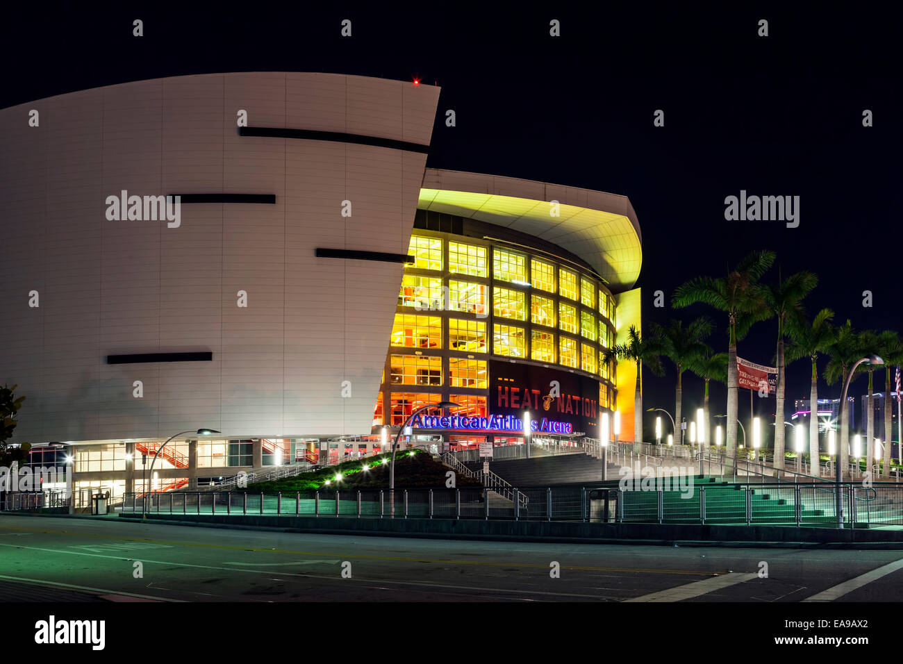 American Airlines Arena Night