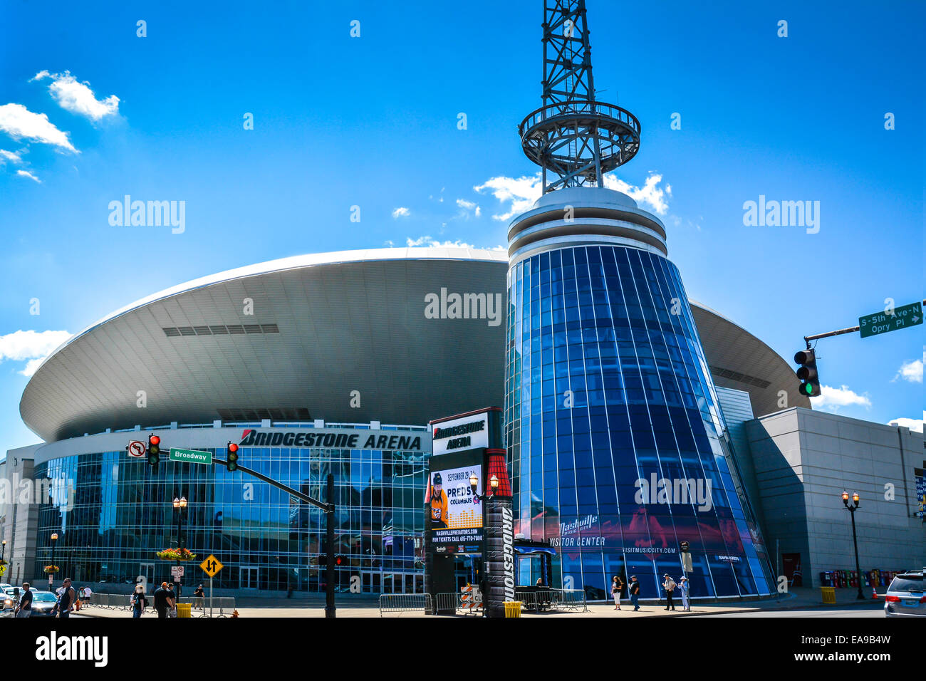 Bridgestone arena hi-res stock photography and images - Alamy