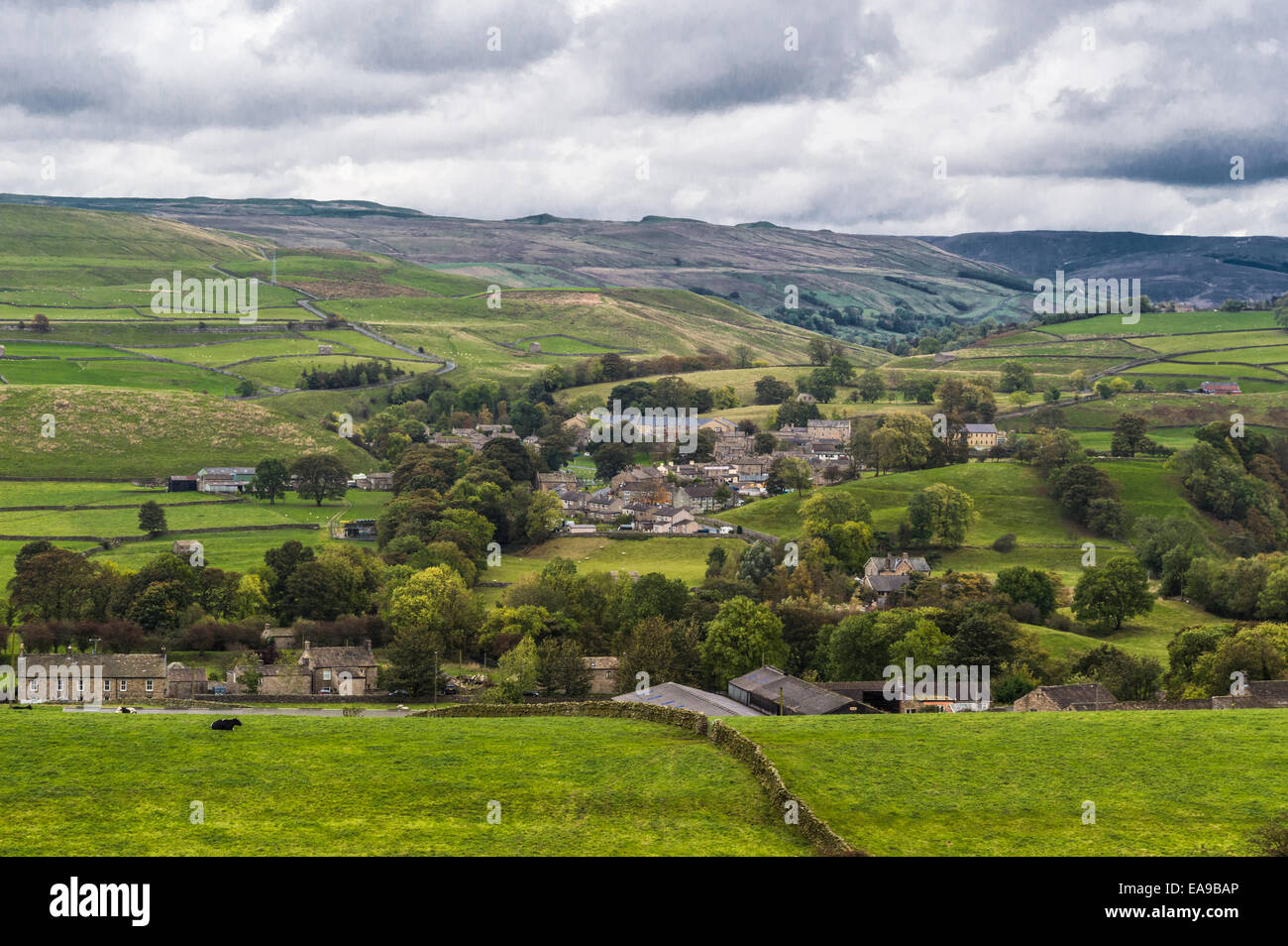 Bainbridge village yorkshire hi-res stock photography and images - Alamy