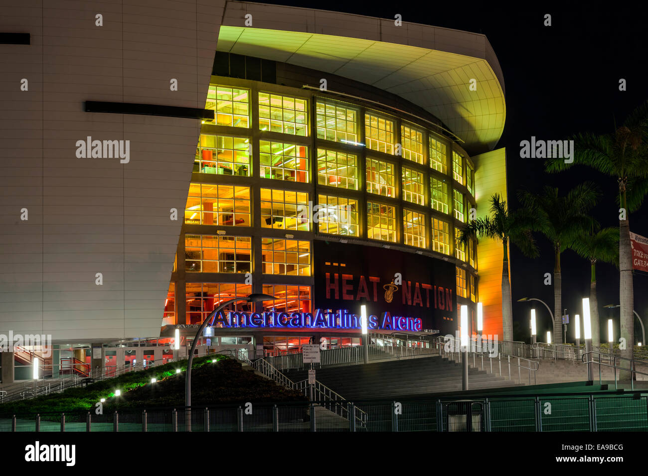 American Airlines Arena Night