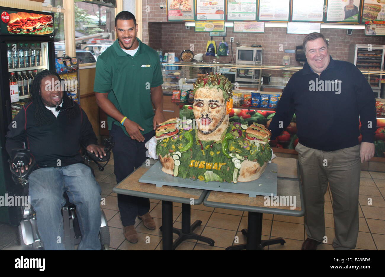 College football player and NFL top draft prospect Anthony Barr unveils ...