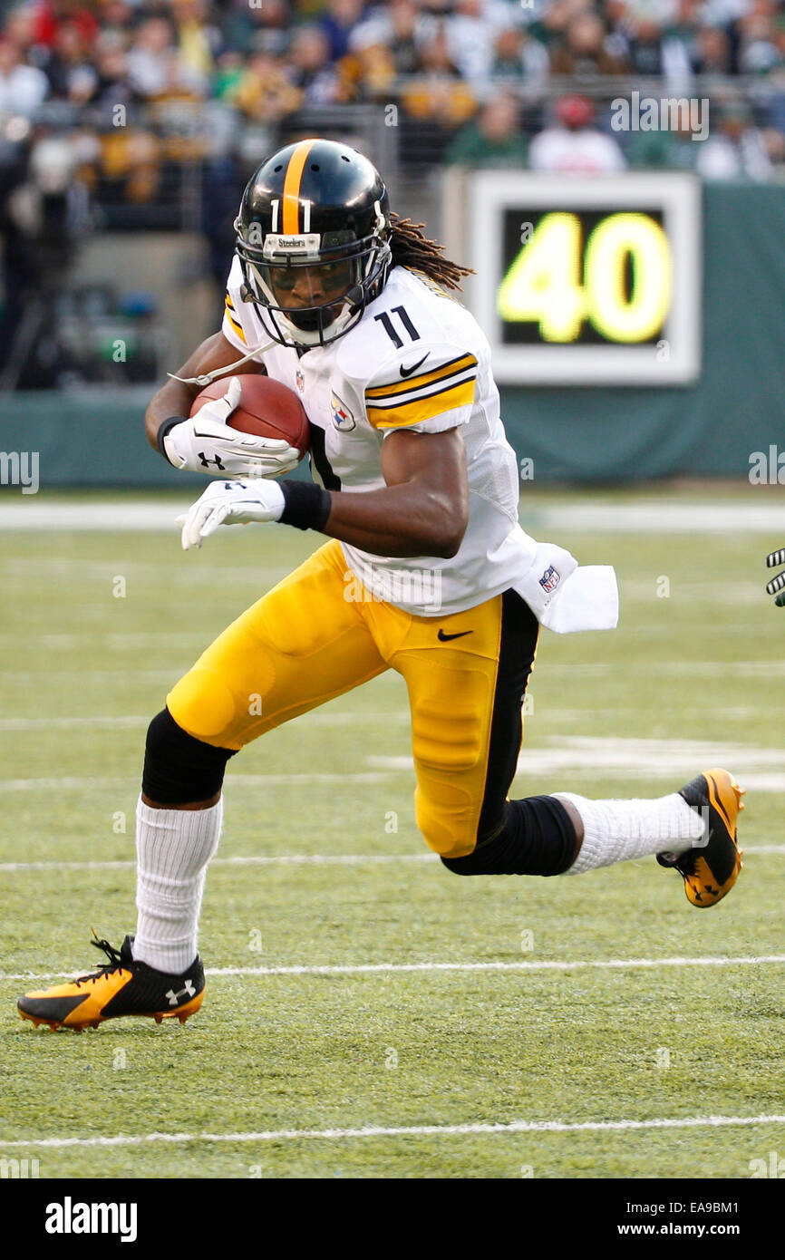 East Rutherford, New Jersey, USA. 09th Nov, 2014. Pittsburgh Steelers ...