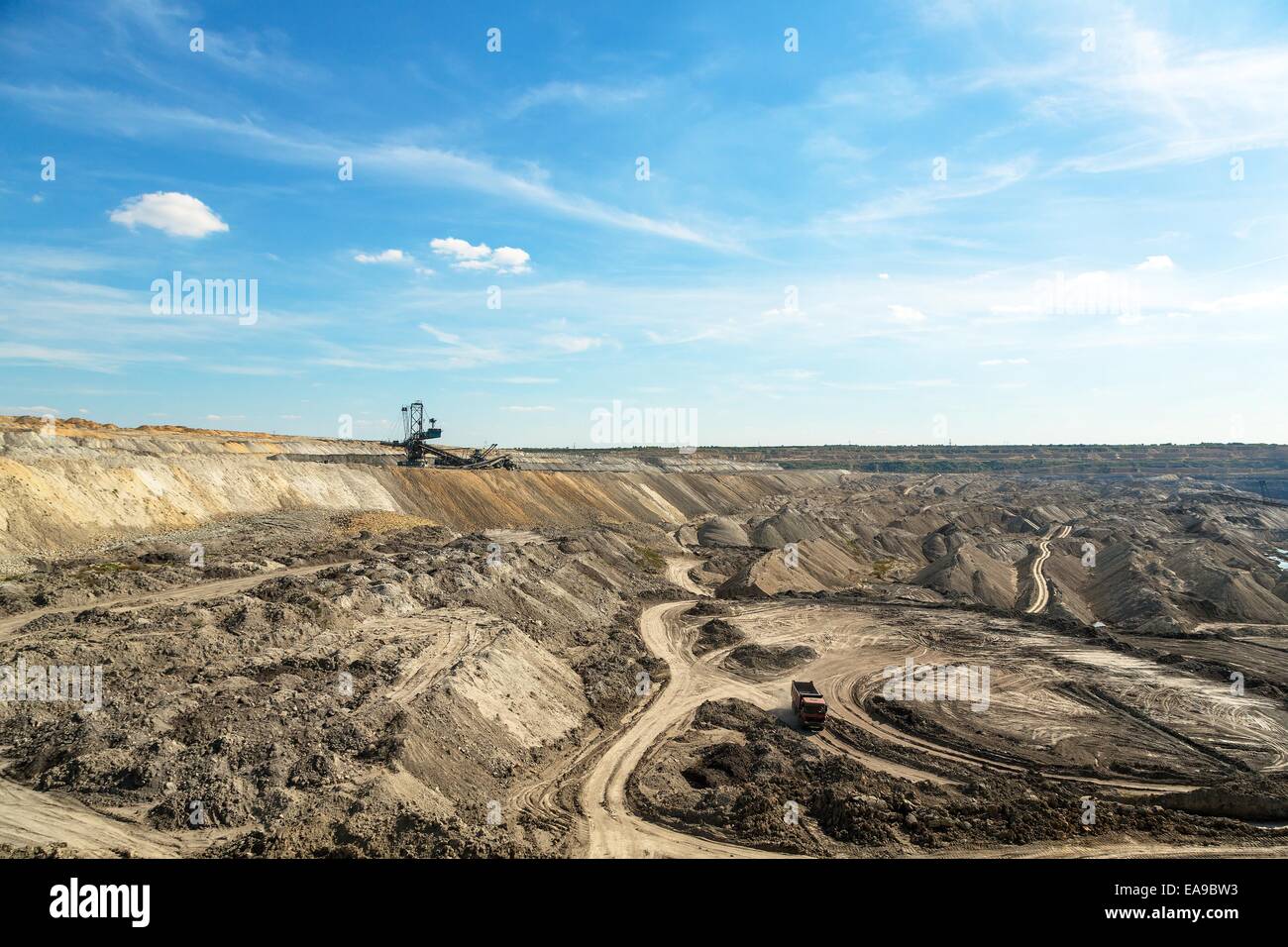 Mine lake dig hi-res stock photography and images - Alamy