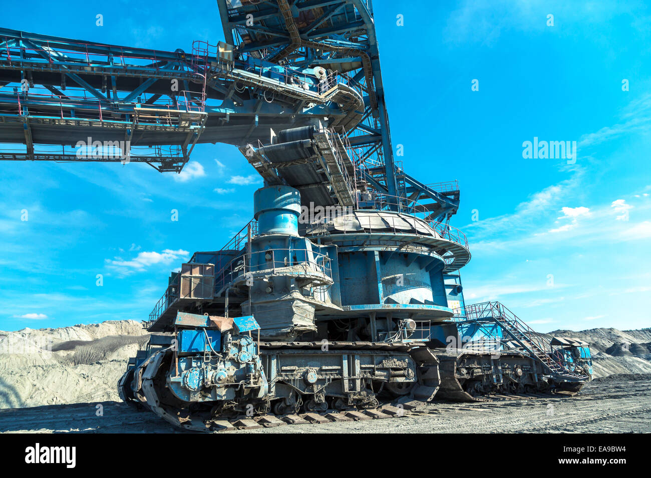 Mining machinery in the mine Stock Photo - Alamy