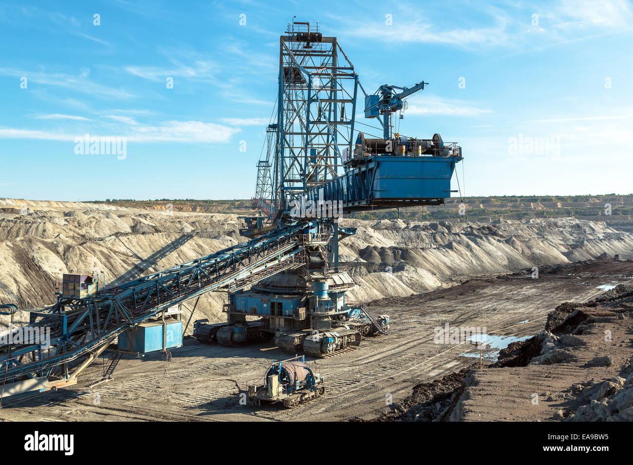 Mining machinery in the mine Stock Photo - Alamy