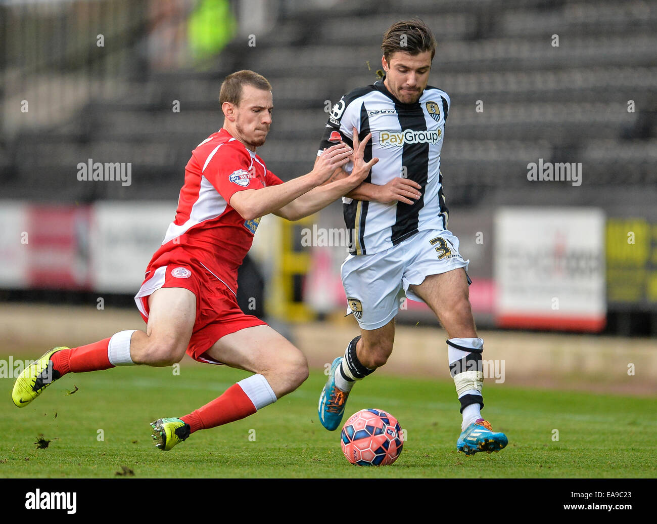 Michael nottingham accrington stanley hi-res stock photography and ...