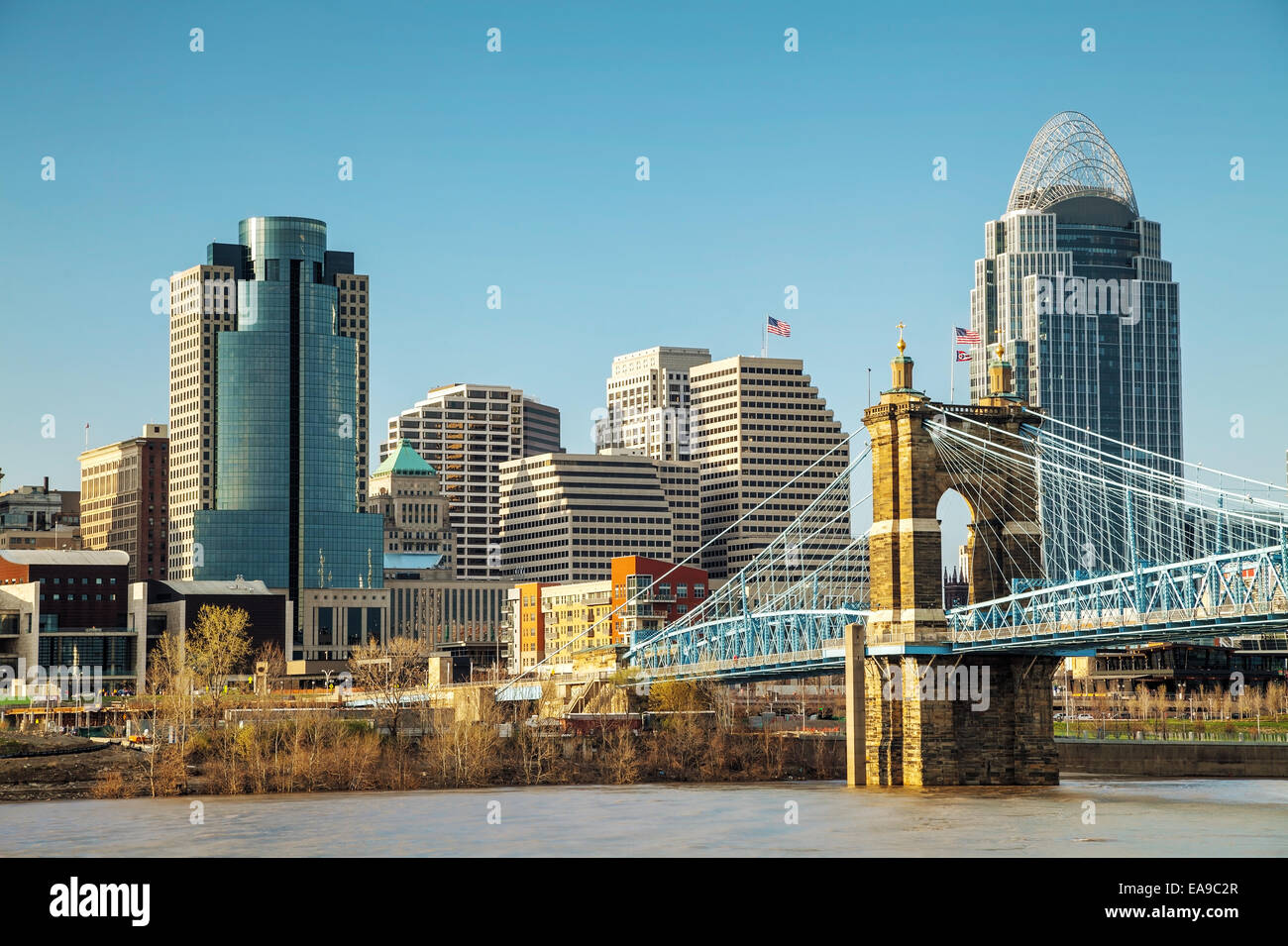 Cincinnati skyline day hi-res stock photography and images - Alamy