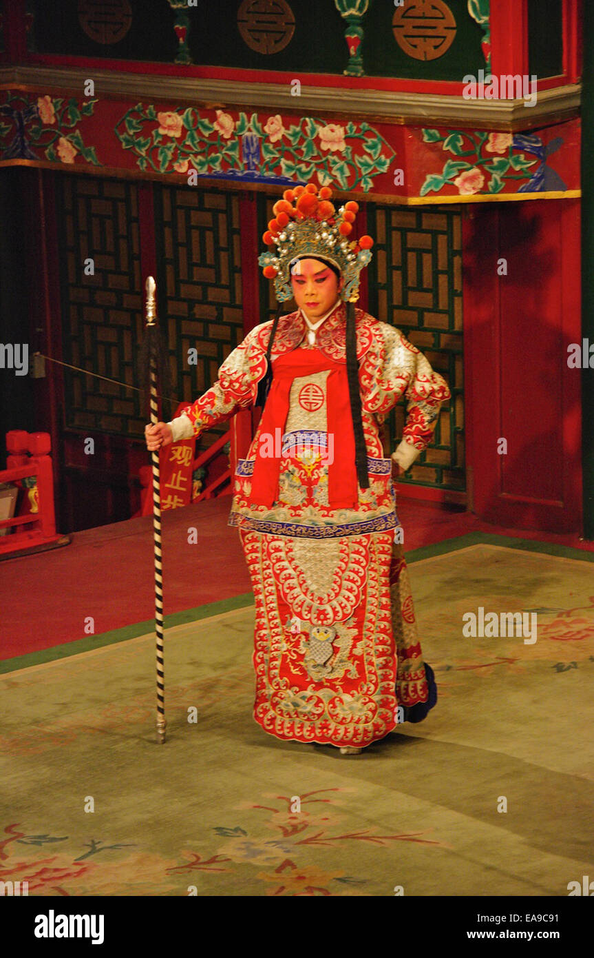 Chinese Opera Performer Stock Photo - Alamy