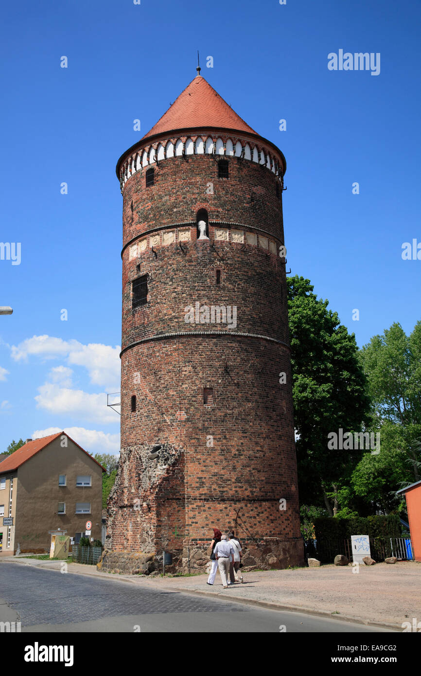 Salzwedel, Karlsturm, Altmark, Sachsen Anhalt, Germany, Europe Stock ...