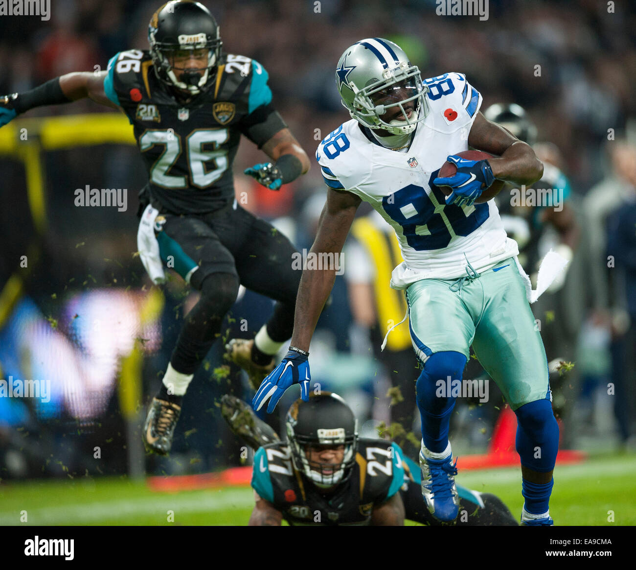 London, UK. 09th Nov, 2014. NFL International Series. Jacksonville ...
