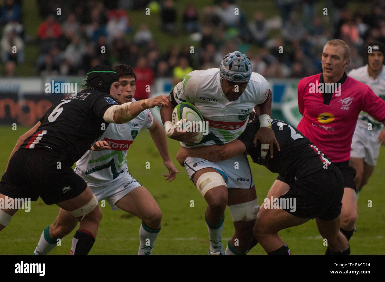 rugby in bearn Stock Photo - Alamy