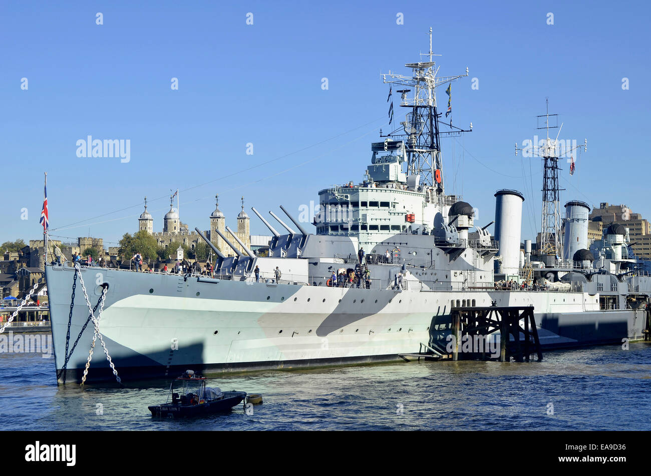 Hms london hi-res stock photography and images - Alamy