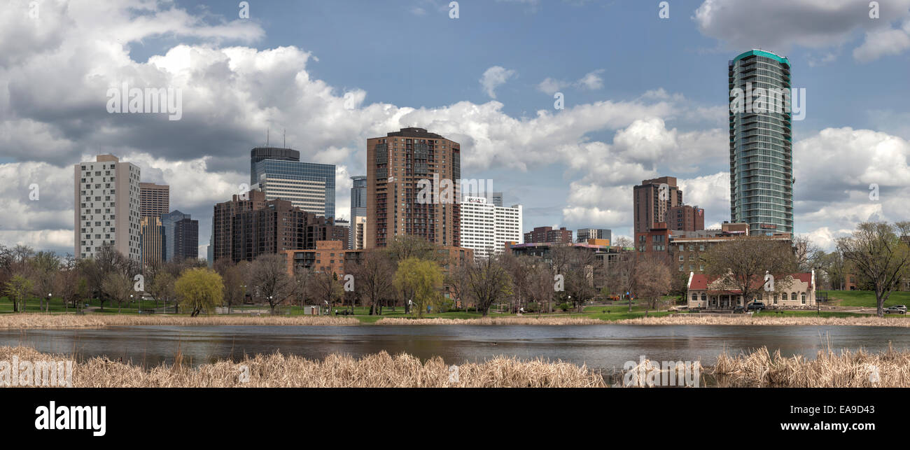 Downtown Minneapolis, Minnesota in the morning Stock Photo - Alamy