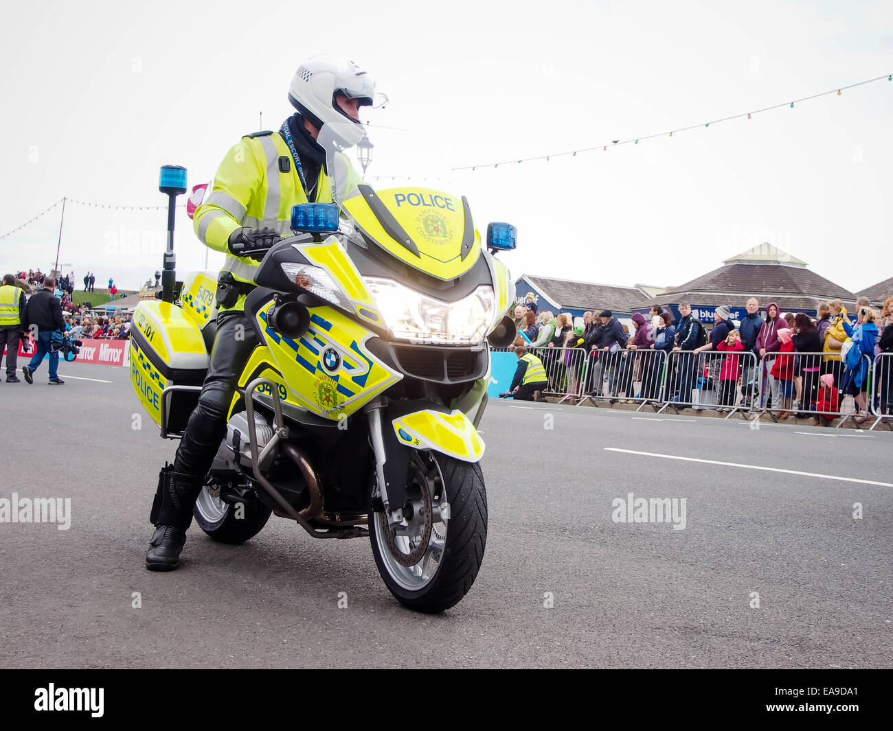 Police bike motorbike motorcycle hi-res stock photography and images ...