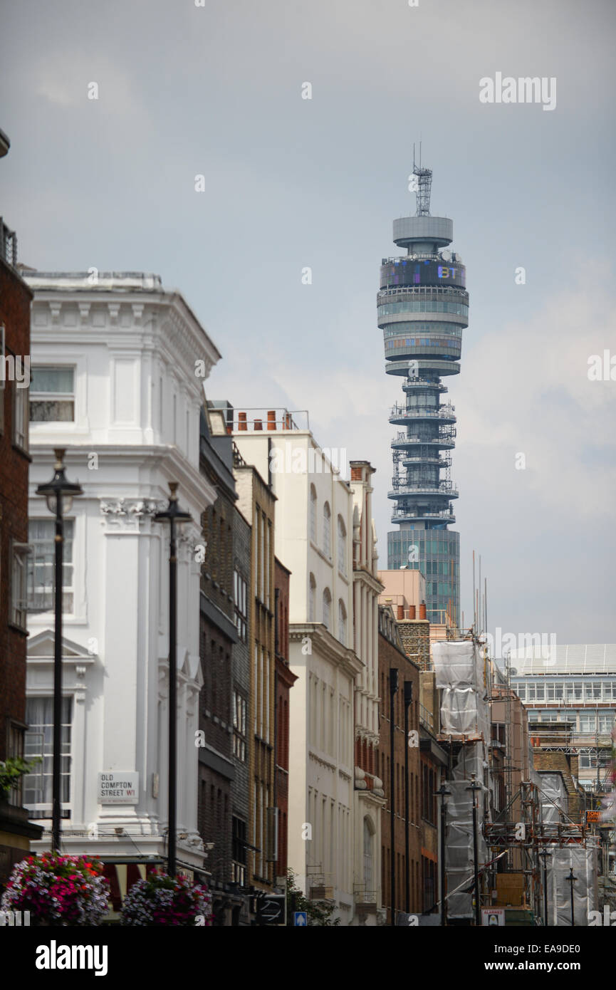 BT Tower, London Stock Photo - Alamy