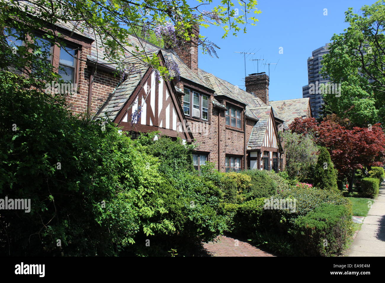 Arbor Close, Forest Hills, Queens, New York Stock Photo - Alamy