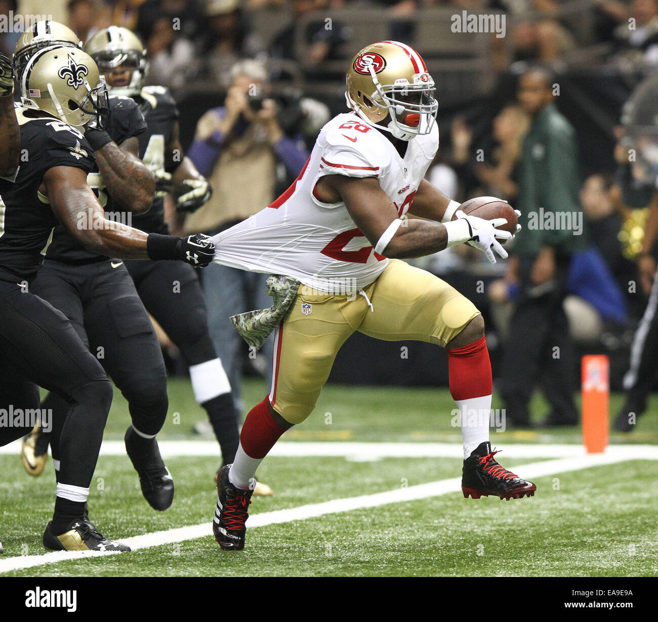 New Orleans, Louisiana, USA. 9th Nov, 2014. New Orleans Saint safety ...